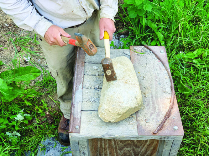 Basic Techniques for Shaping Stone by Hand – Mother Earth News